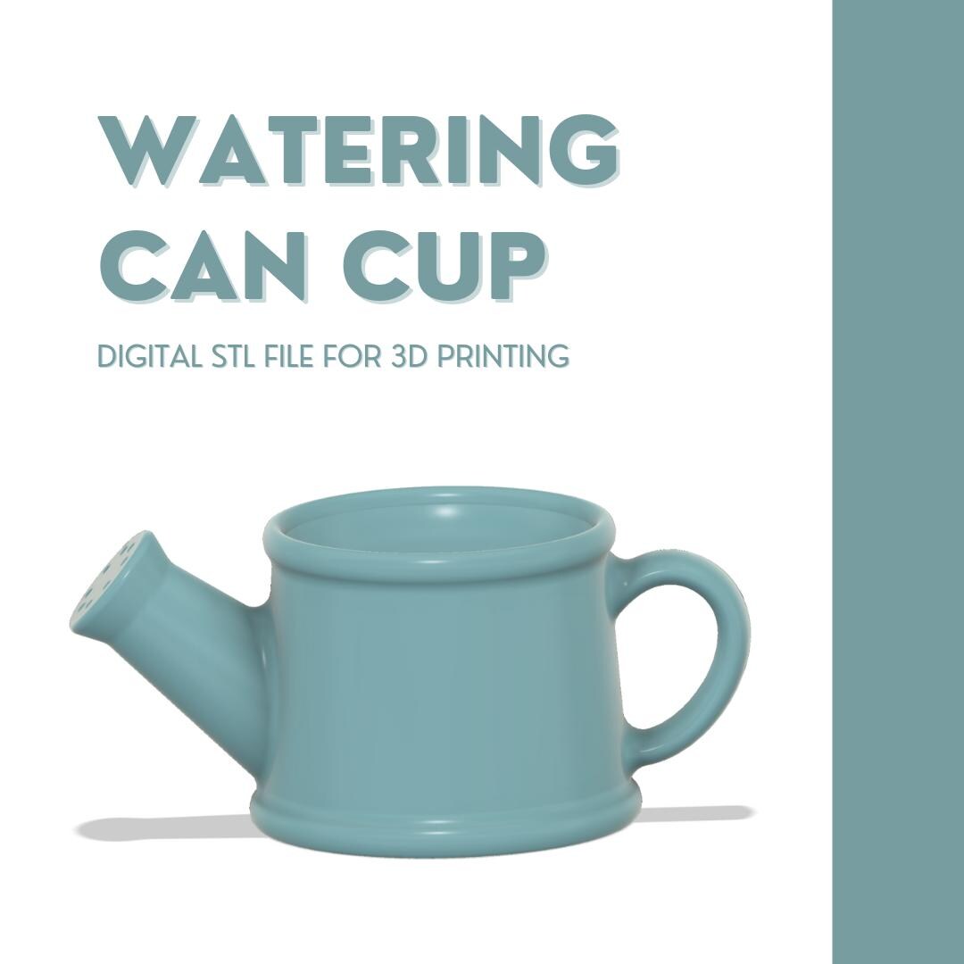 Watering Can Cup STL File - DIGITAL FILE for 3D Printing - Etsy