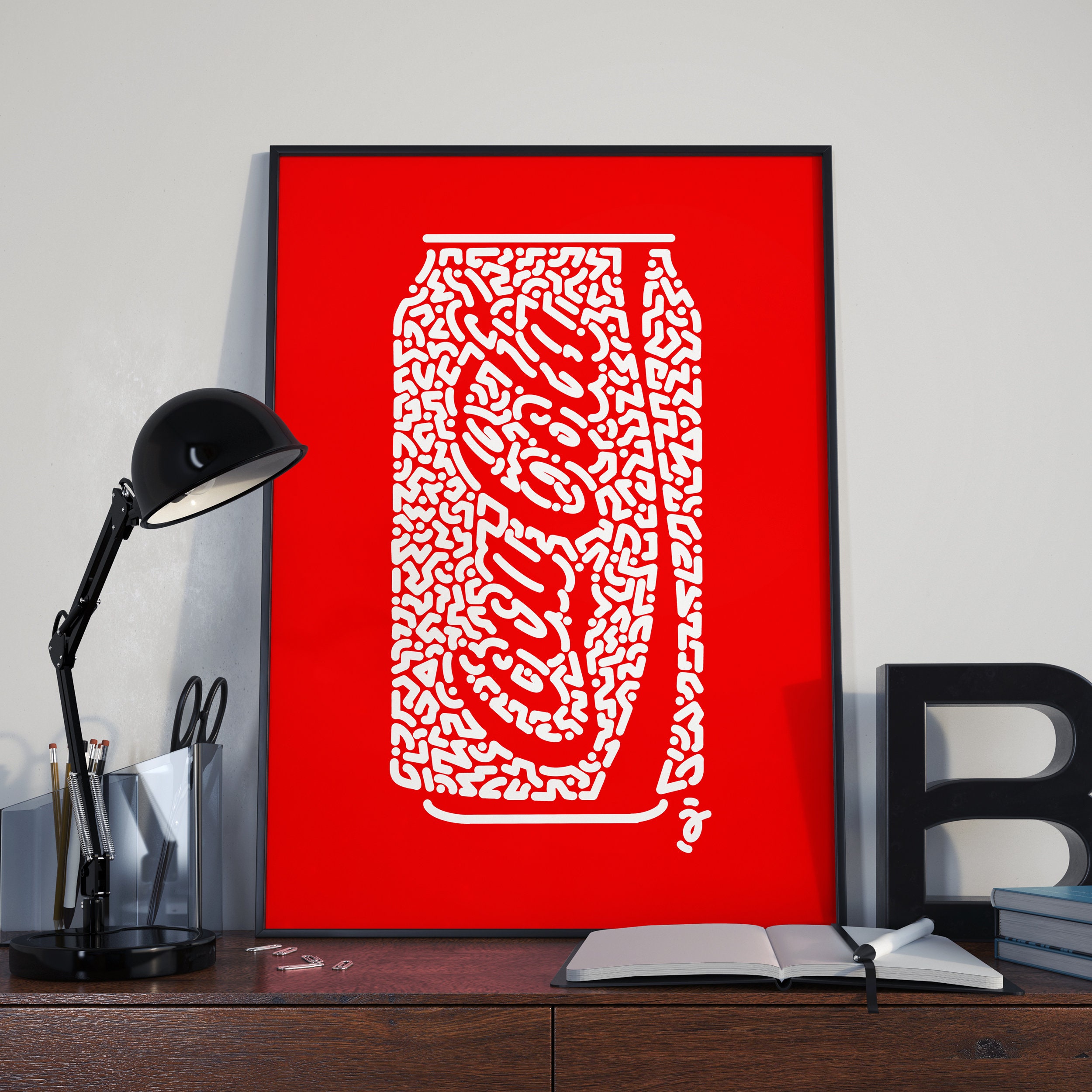 Coke Can - Pop Art Print - Etsy