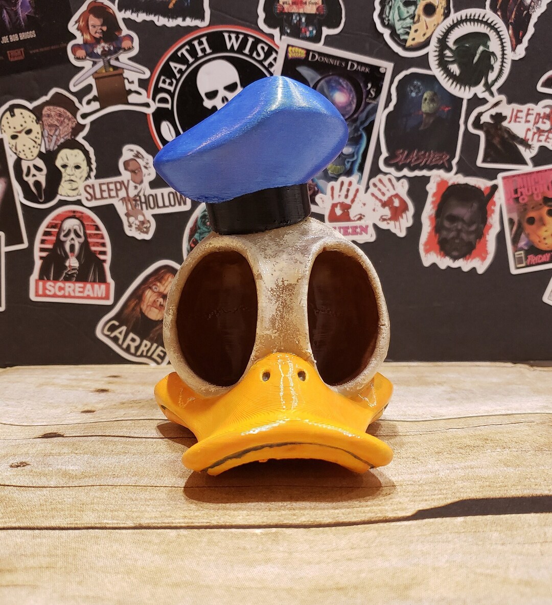 Disney FAN ART- Donald Skull - Etsy