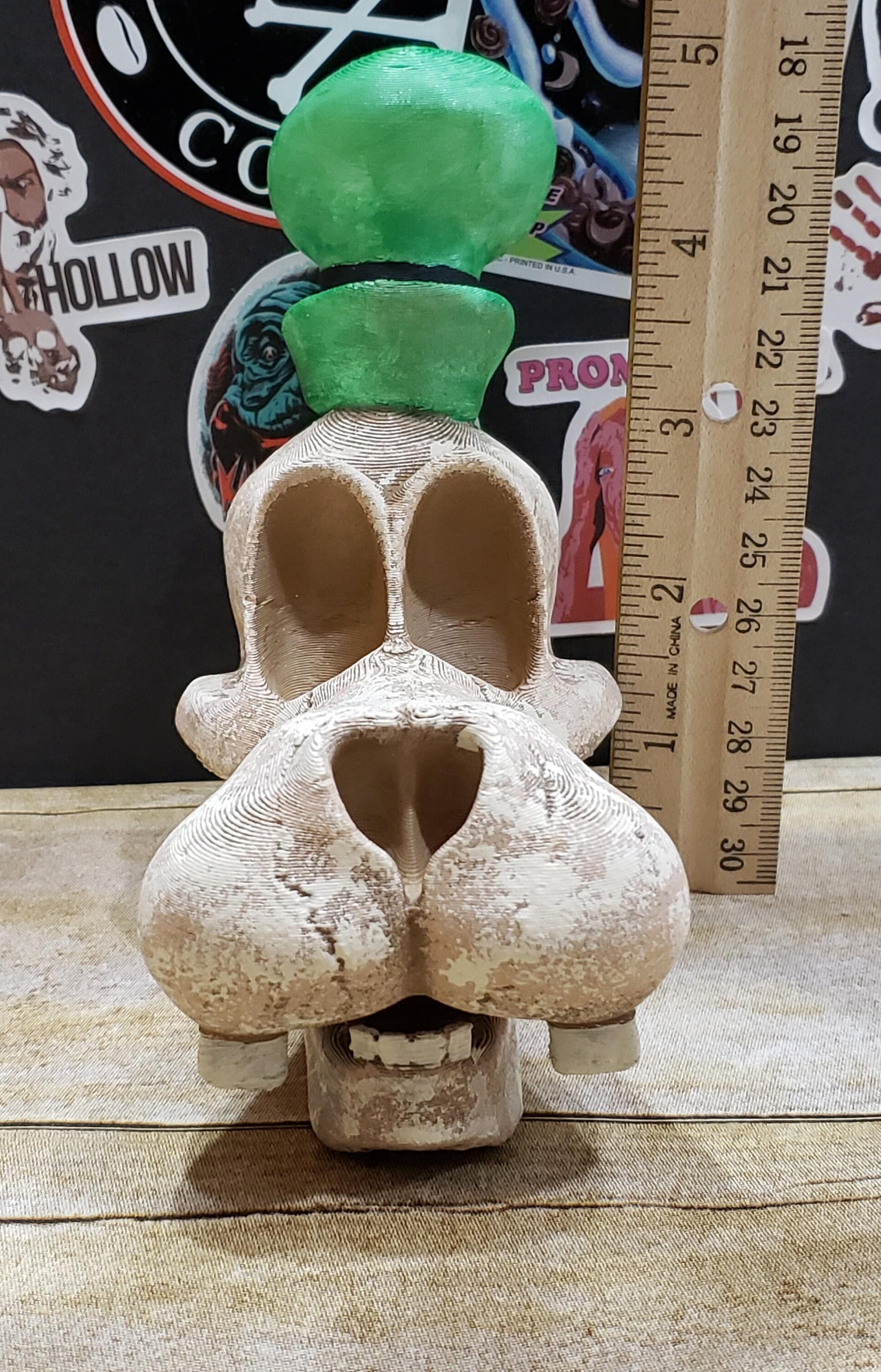 Disney FAN ART Goofy Skull - Etsy