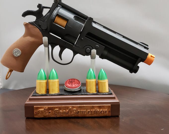 Hellboy Good Samaritan Revolver- Now Updated With New Resin Display and ...