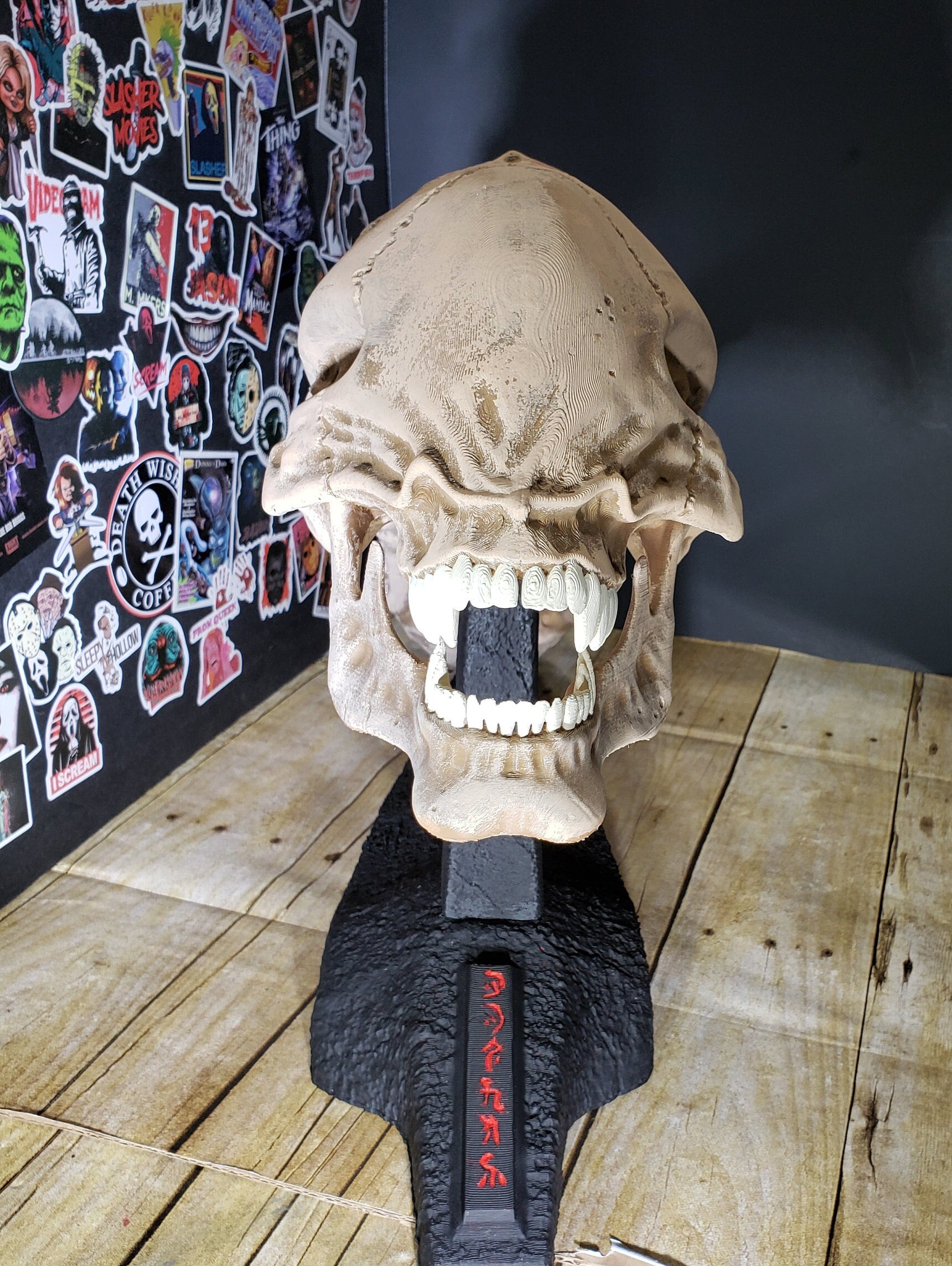 Giant Alien Xenomorph Skull With Full Base and Stand - Etsy