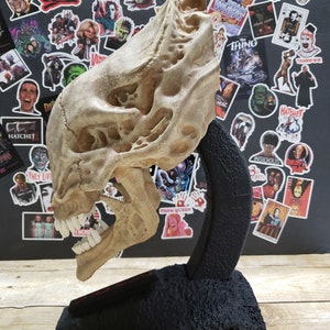 Giant (alien) Xenomorph Skull (front Portion Only)- With Base and Stand ...