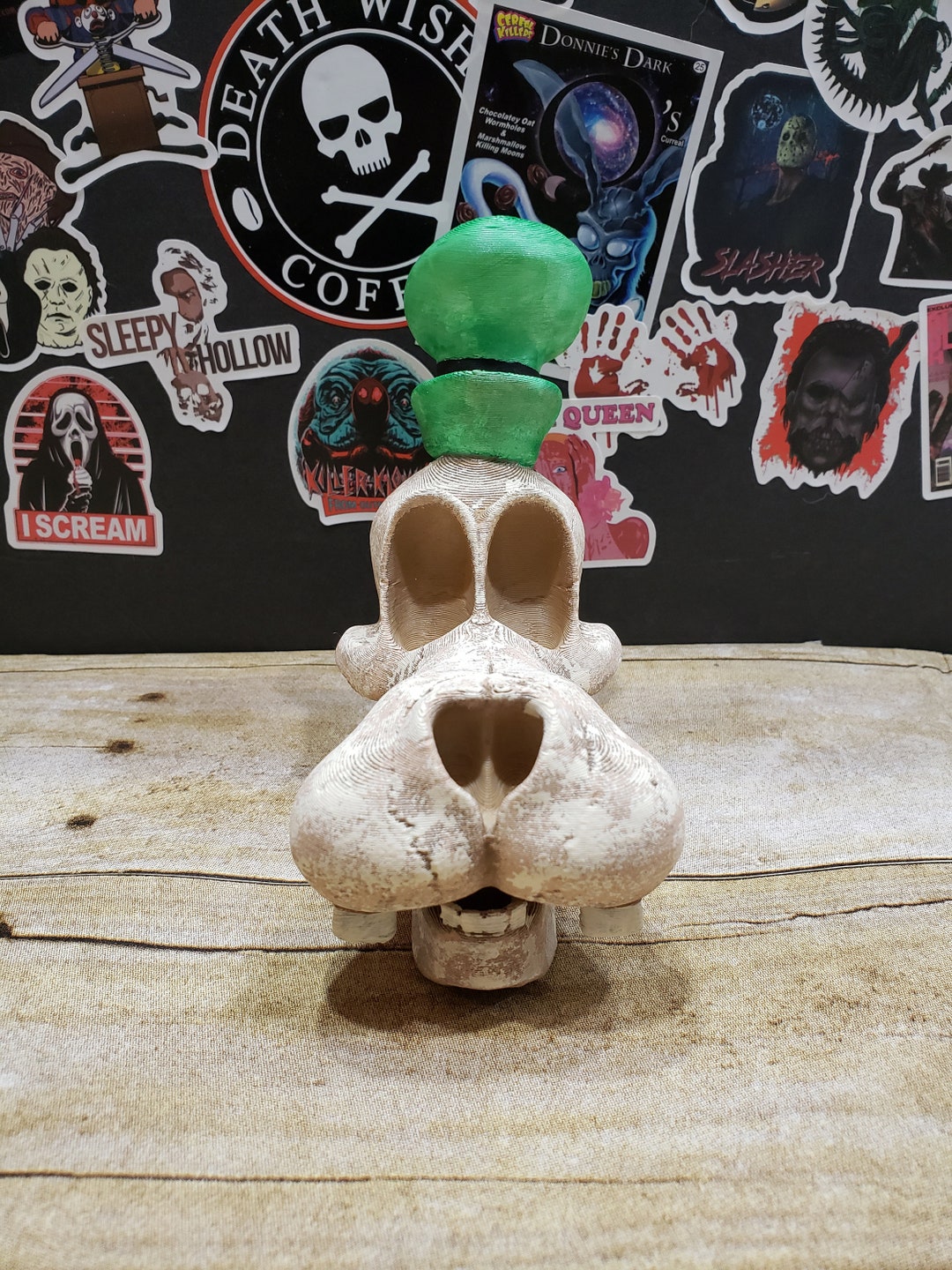 Disney FAN ART- Goofy Skull - Etsy