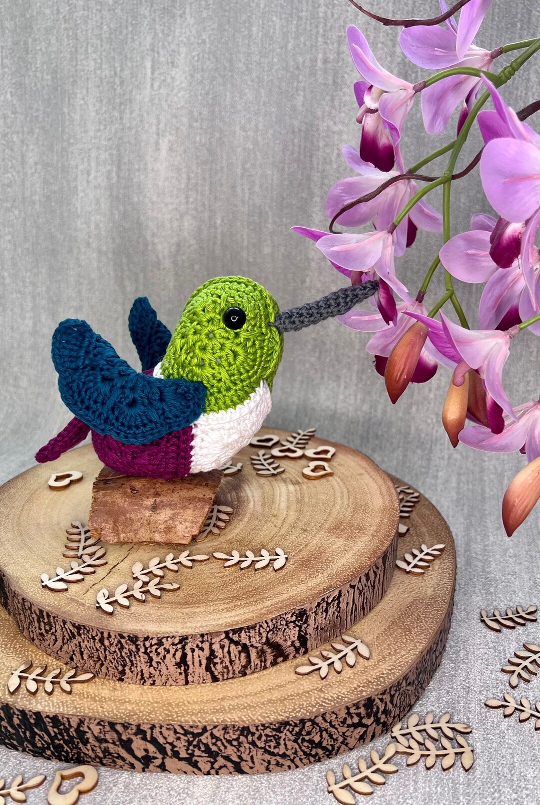 Hummingbird Crochet Pattern , Honey the Hummingbird Crochet Idea ...