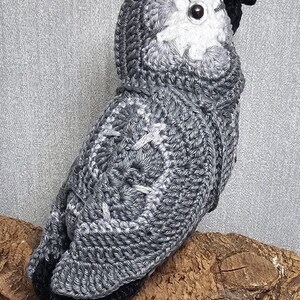 African Grey Parrot Crochet Pattern, African Flower Crochet Pdf Digital ...