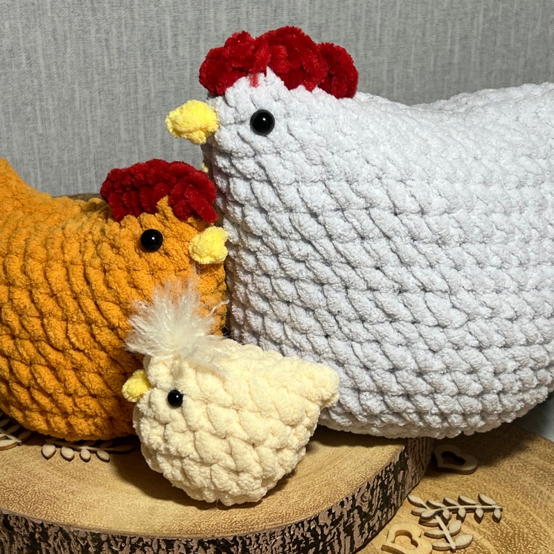 Mabel Chicken Crochet Pattern - Etsy