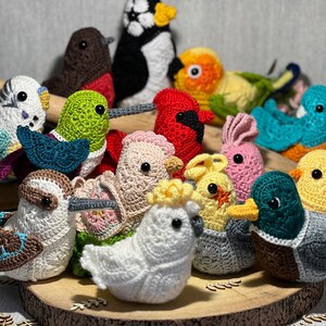 Cockatiel Crochet Pattern Charlie the Cockatiel, Cockatiel African ...