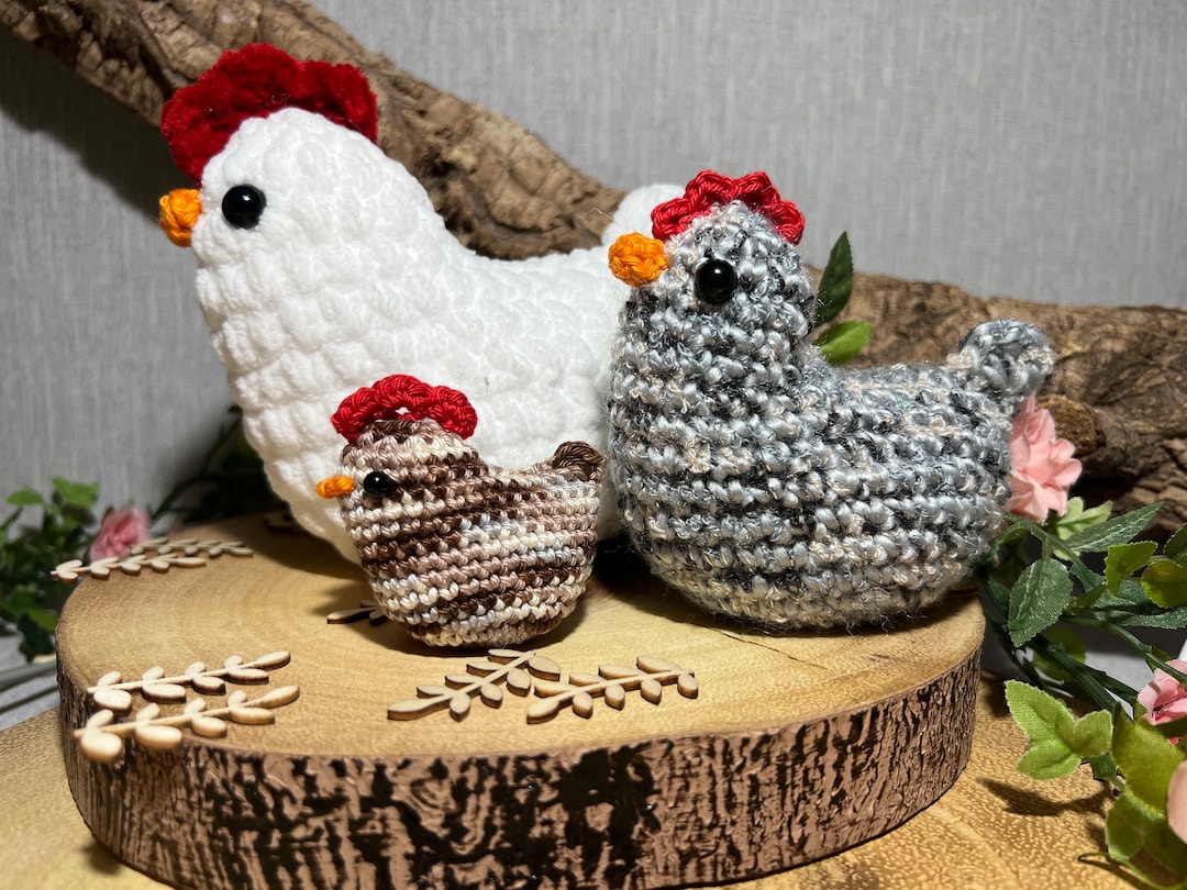 Chicken Crochet Pattern: Clara Cluckington, Beginner Friendly (PDF ...
