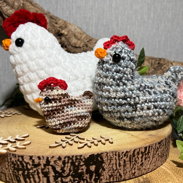 Mabel Chicken Crochet Pattern - Etsy