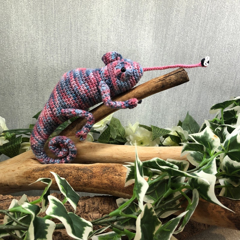 Crochet Chameleon Pattern - Etsy