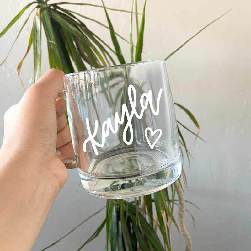 Clear Mug - Etsy
