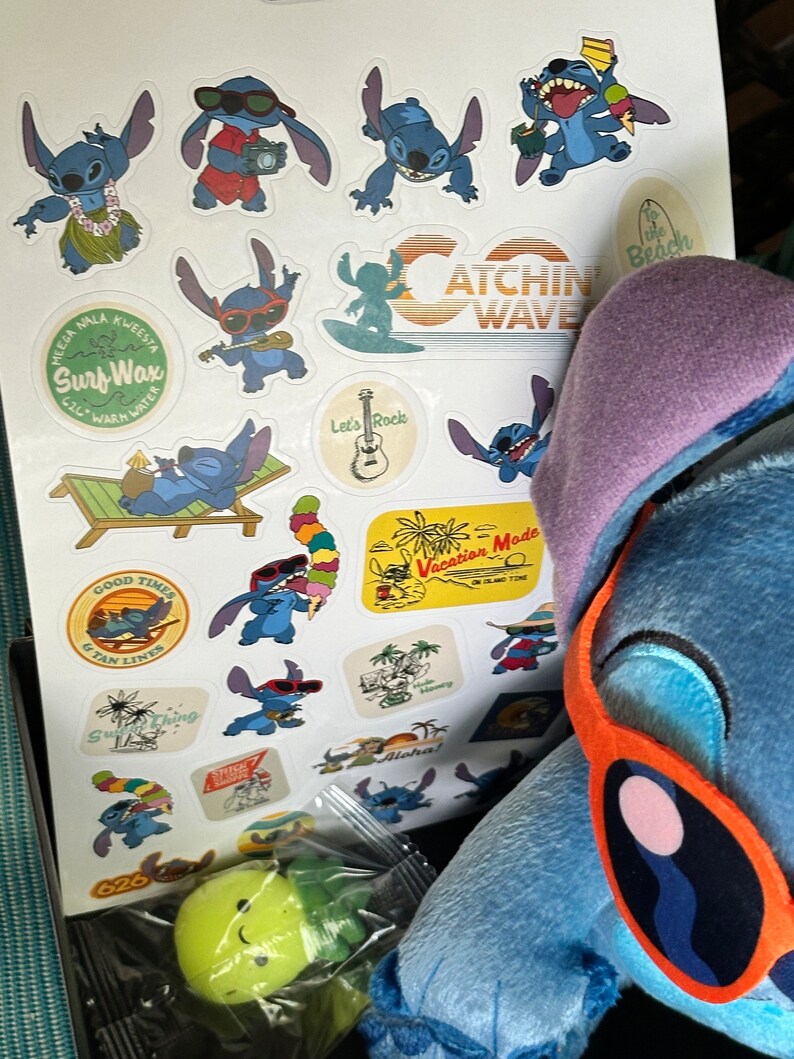 Disney Stitch Bitty Boomer Bluetooth Gift Box Kids Mystery Box Stitch ...