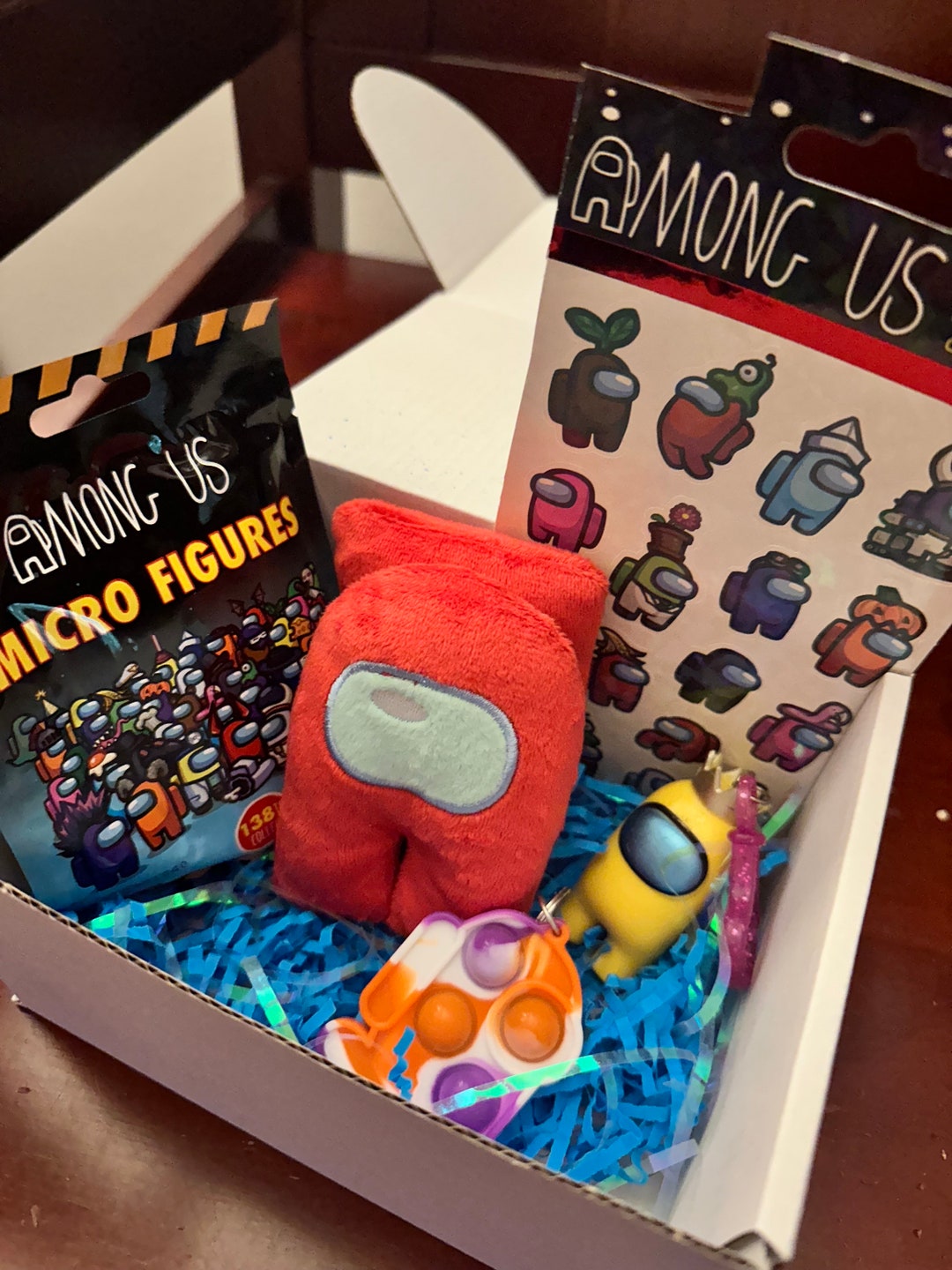 Among Us Surprise Box GAMER Gift for Kids Gaming Merch Among Us ...