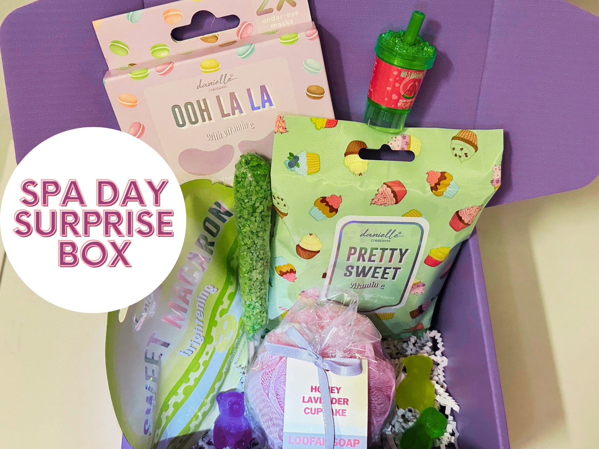 SPA DAY Surprise Box TEEN Mystery Gift Set Tween Birthday Gift for ...