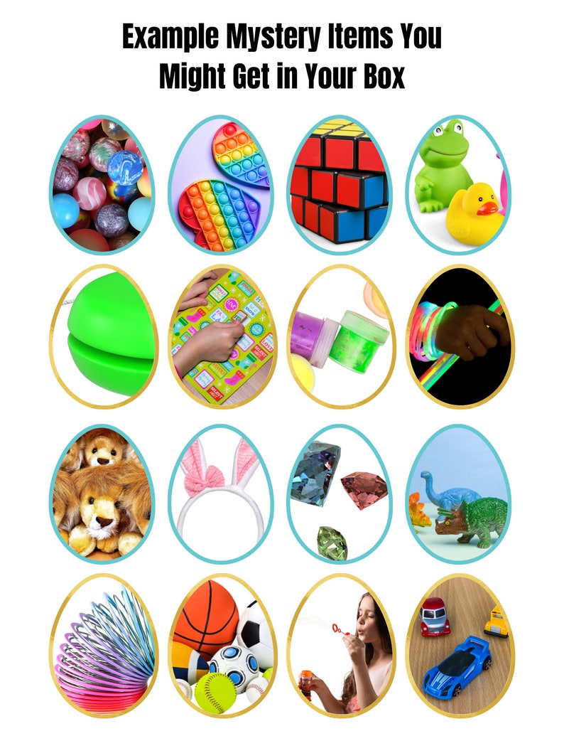 Kids Surprise Box Toys Plushies Kids Mystery Box Birthday Gift Sensory ...