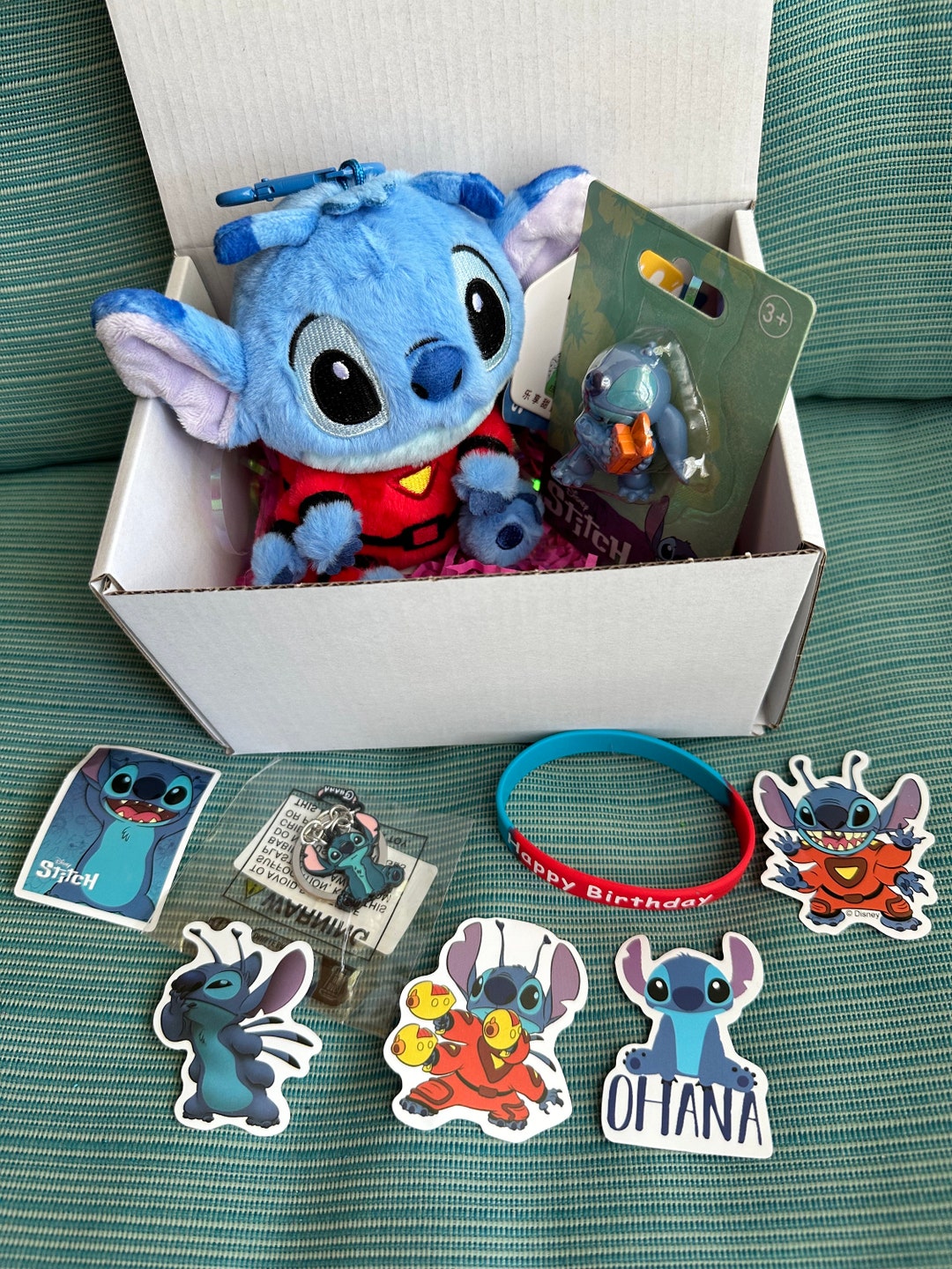 Stitch Birthday Surprise Box Disney Stitch Birthday Party Gift Stitch ...