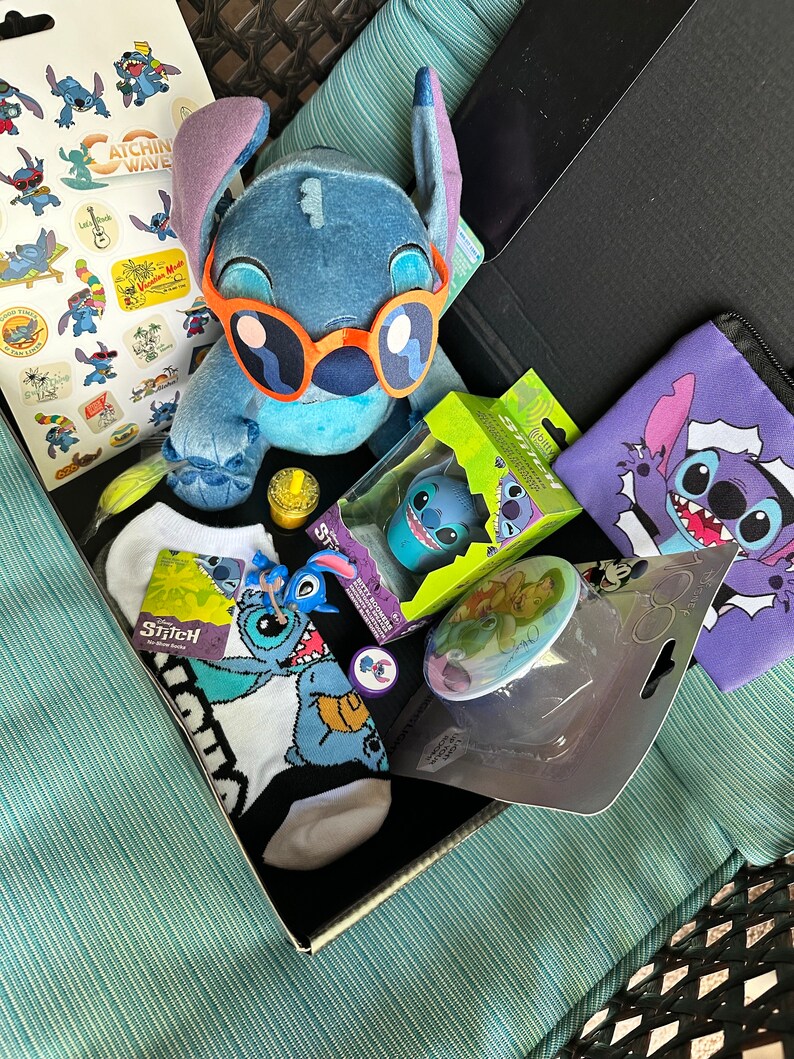 Disney Stitch Bitty Boomer Bluetooth Gift Box Kids Mystery Box Stitch ...