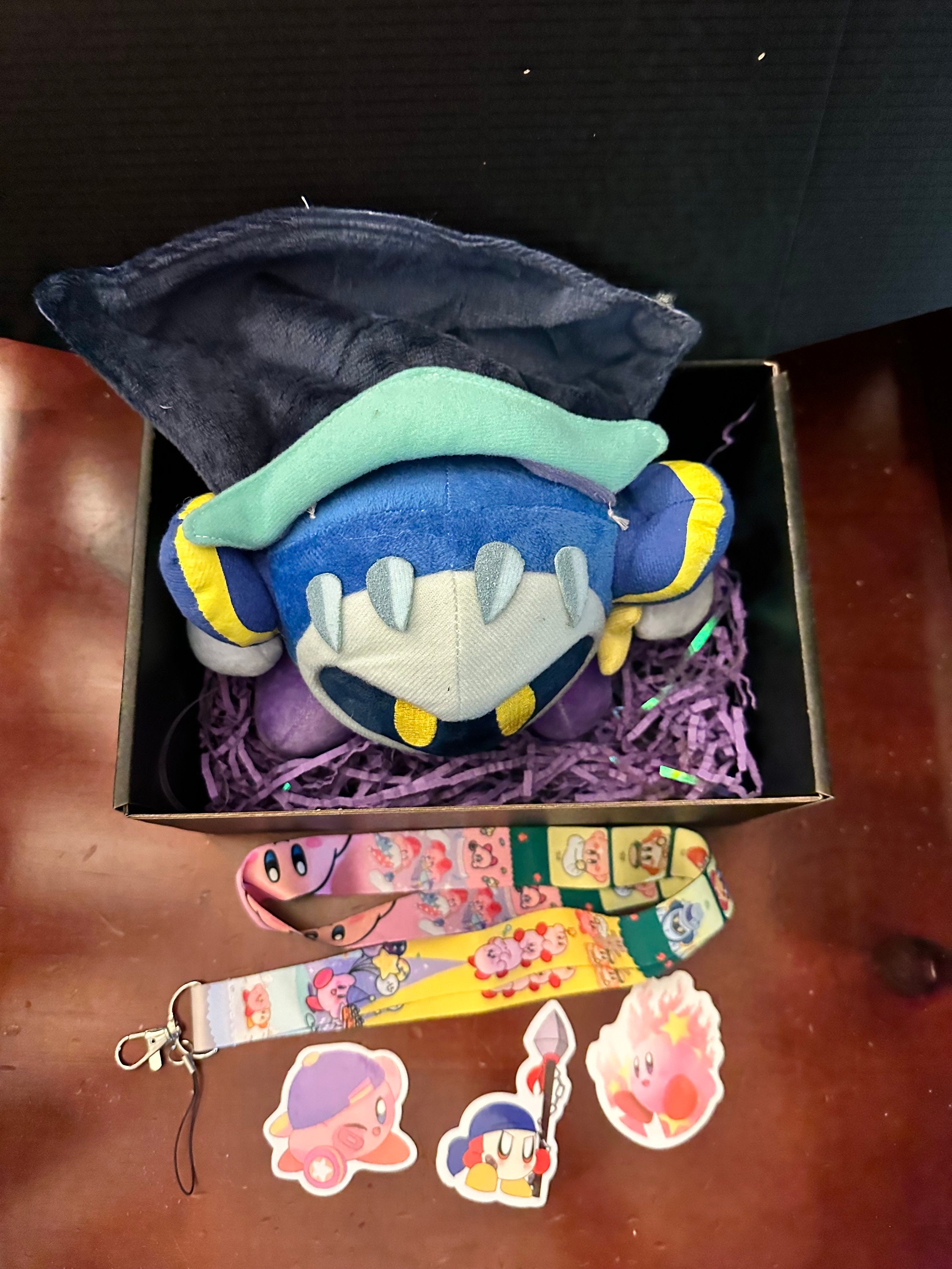 Meta Knight Plush Kirby Birthday Surprise Box Kirby Birthday Gift Gamer ...