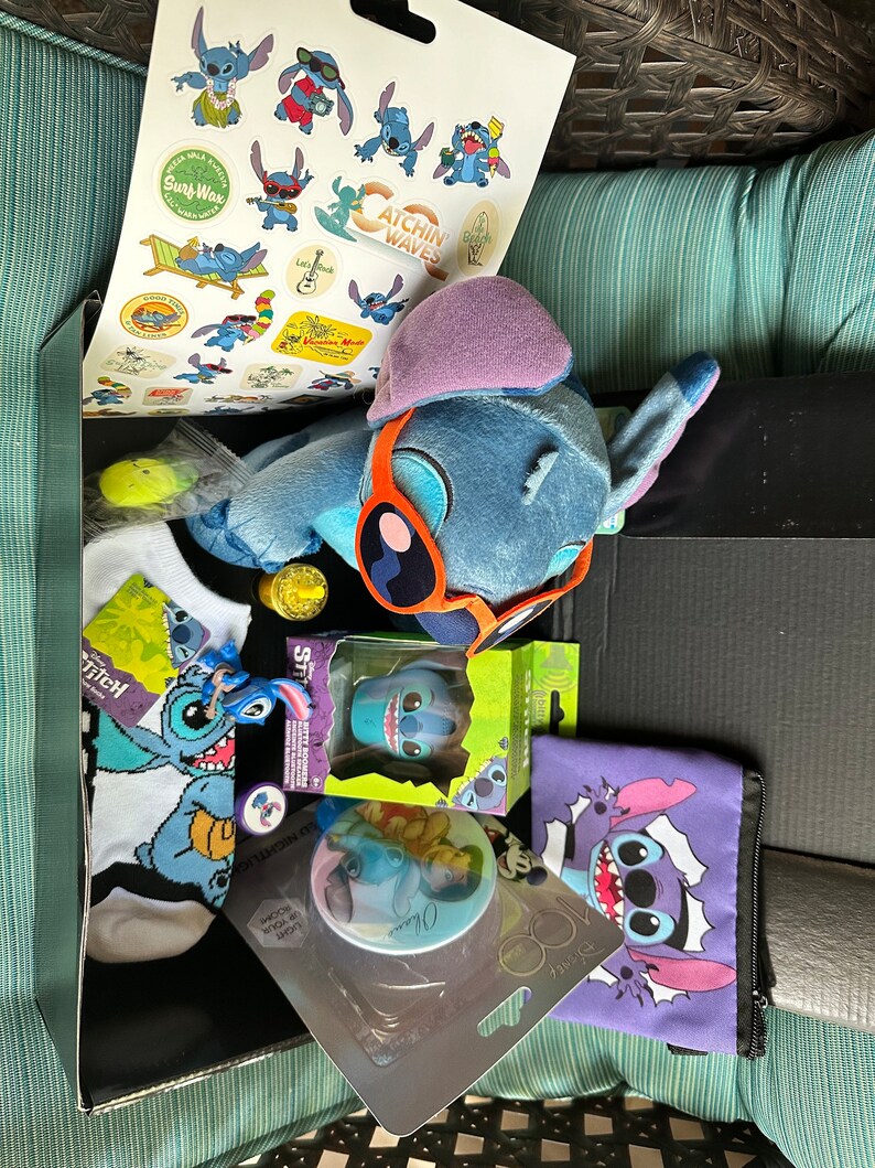 Disney Stitch Bitty Boomer Bluetooth Gift Box Kids Mystery Box Stitch ...