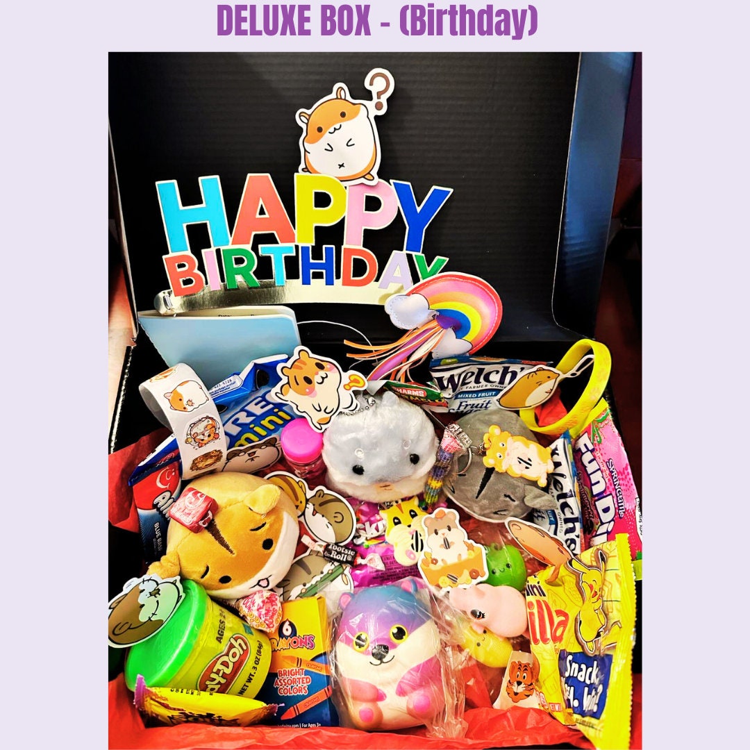 Hamster Plush Toy Kids Surprise Box Birthday Party Gift for Girls Boys ...