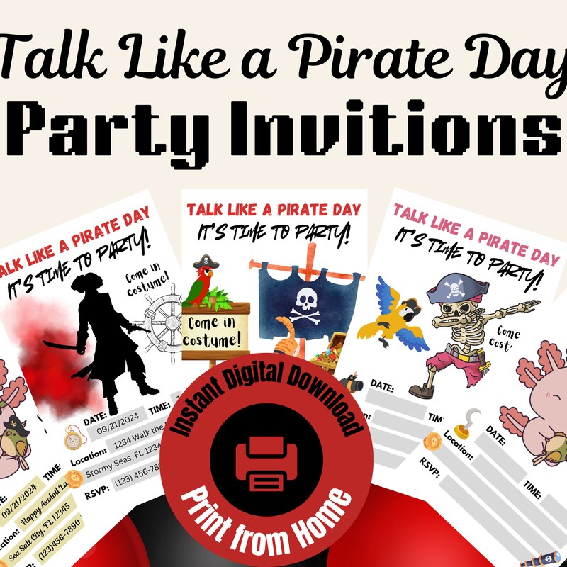 Talk Like a Pirate - Etsy