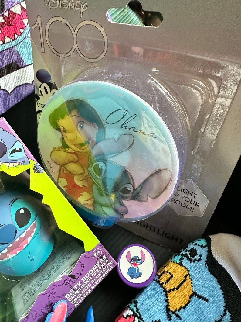 Disney Stitch Bitty Boomer Bluetooth Gift Box Kids Mystery Box Stitch ...