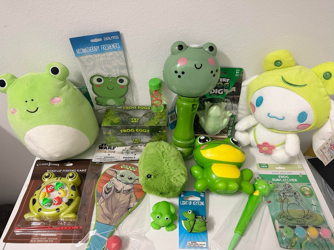 Kids Surprise Box Frogs Gift Set Spring Garden Kids Birthday Party Gift ...