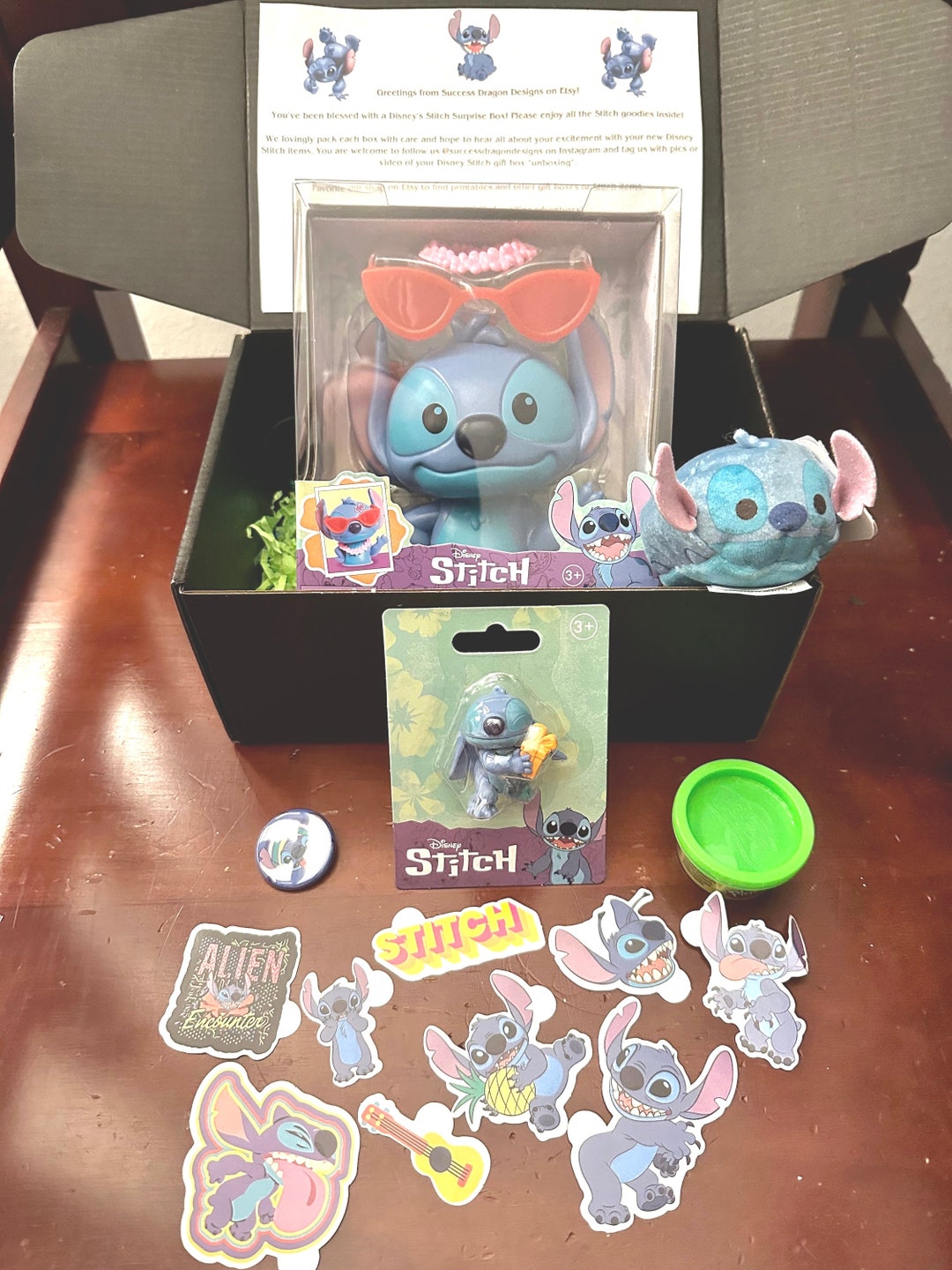 Disney Stitch Surprise Box Kids Gift Surprise Box Stitch Birthday Gift ...