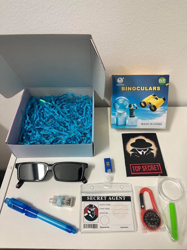 Kids Spy Kit: Secret Agent Toy Gift Set, Party Favor - Etsy