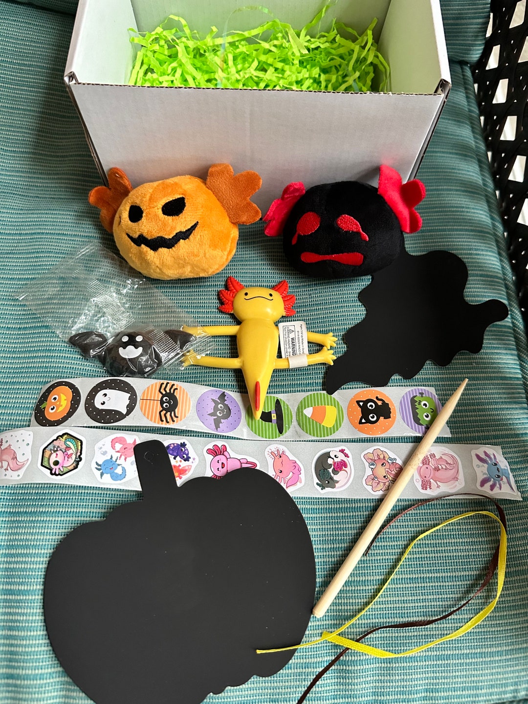 Halloween Party Axolotl Surprise Box Axolotl Plushie Axolotl Toy ...