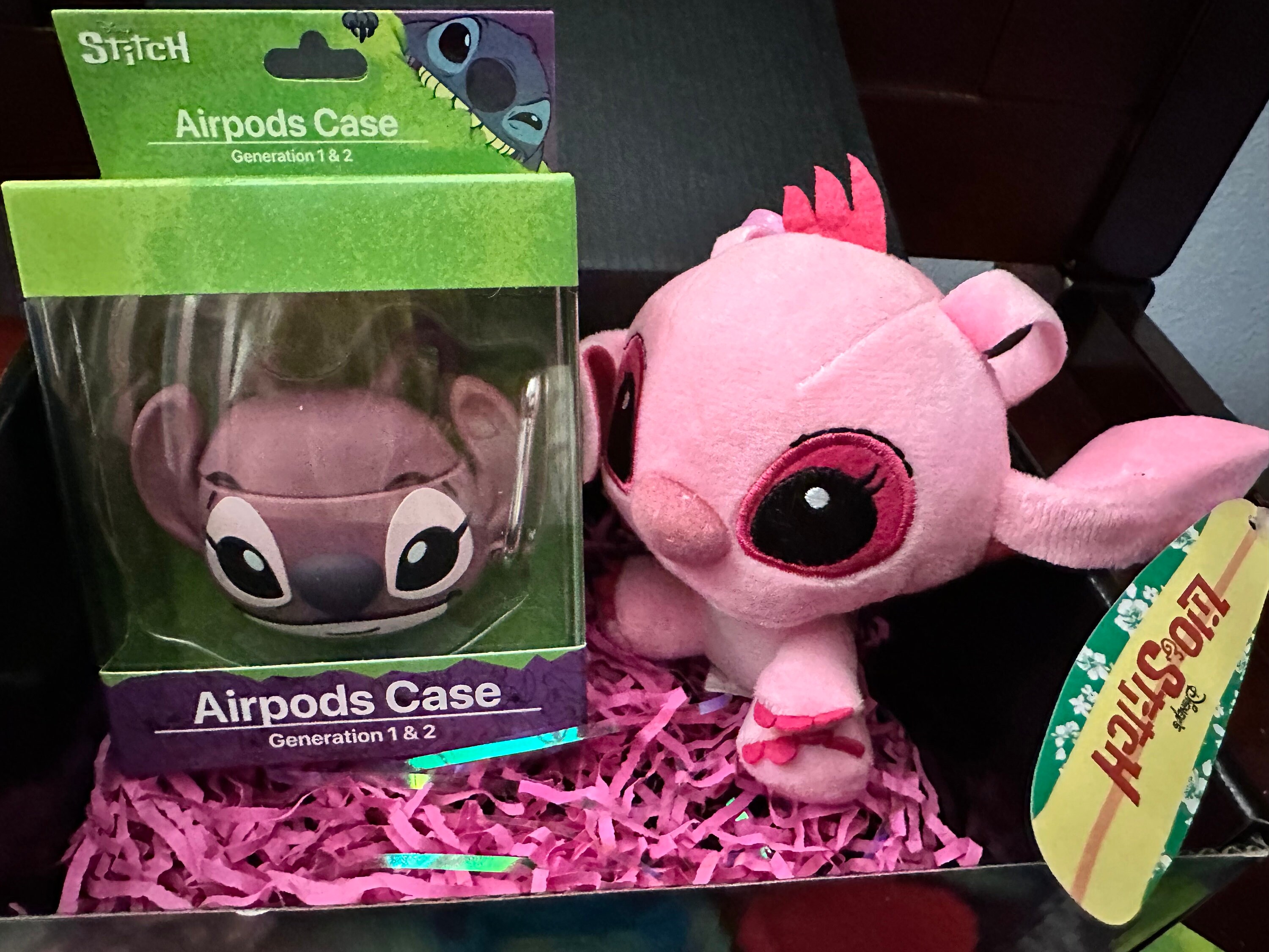 Disney Stitch Gift Box ANGEL Air Pods Case Stitch Birthday Box Stitch ...