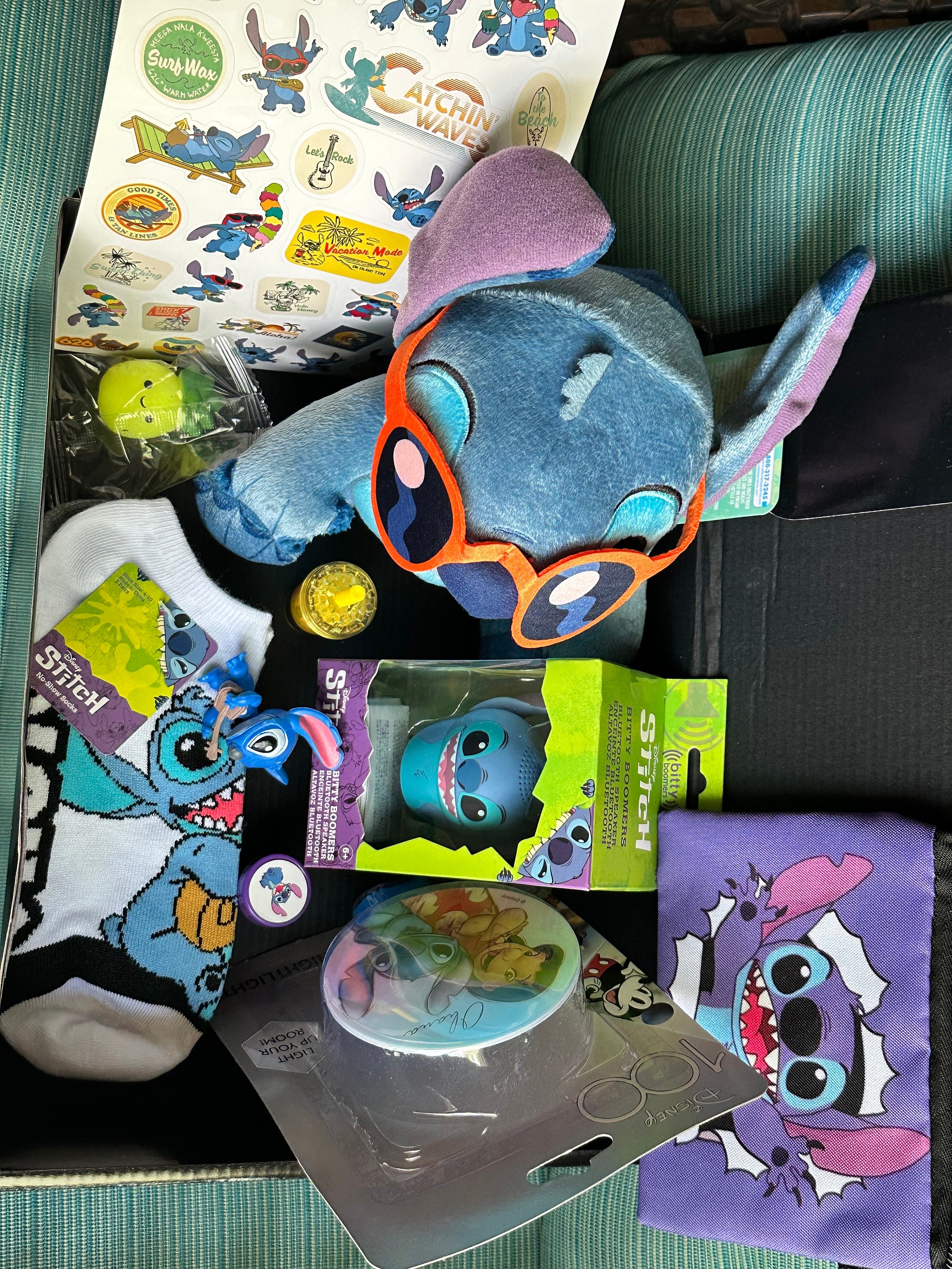 Disney Stitch Bitty Boomer Bluetooth Gift Box Kids Mystery Box Stitch ...