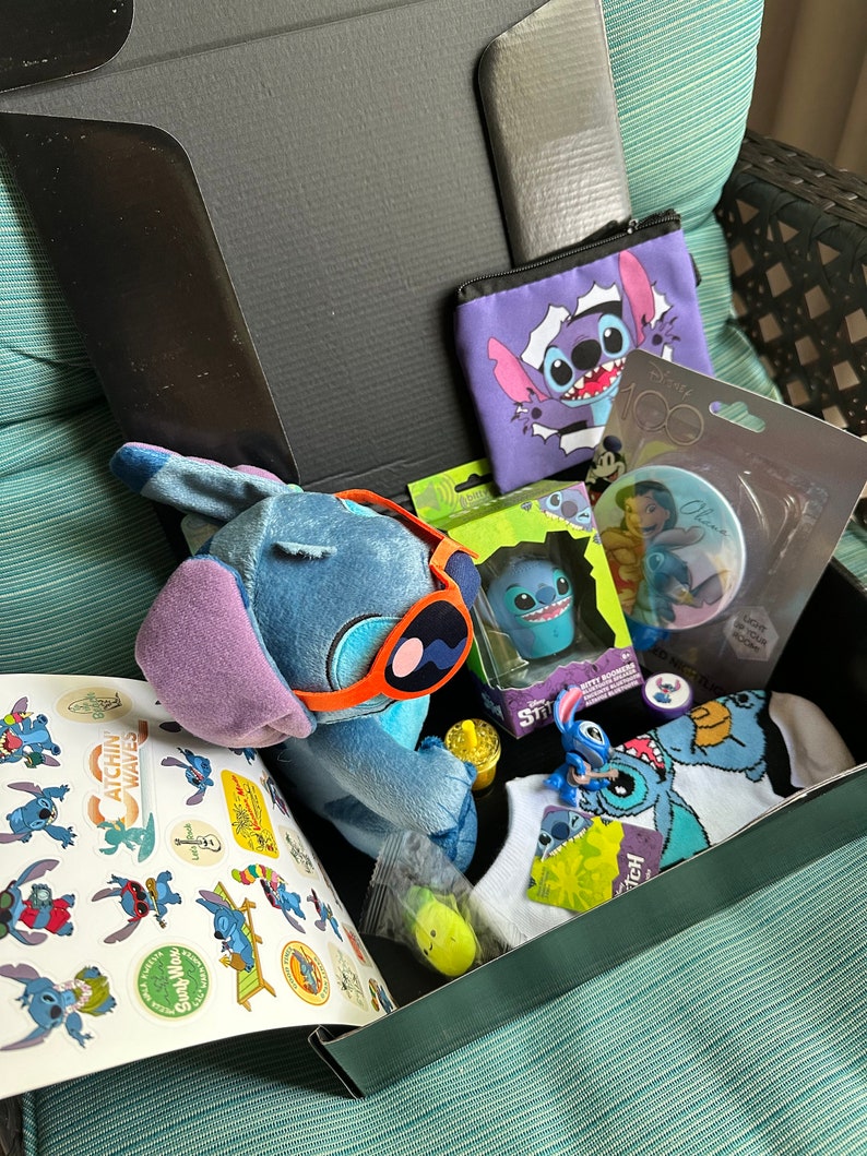 Disney Stitch Bitty Boomer Bluetooth Gift Box Kids Mystery Box Stitch ...