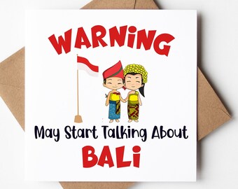 Bali Birthday Card - Etsy