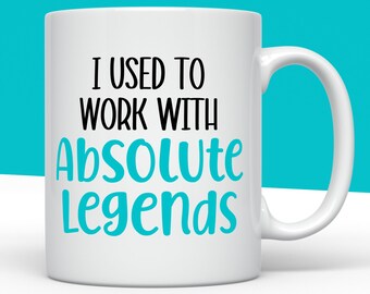 I Used to Work With Legends - Etsy UK