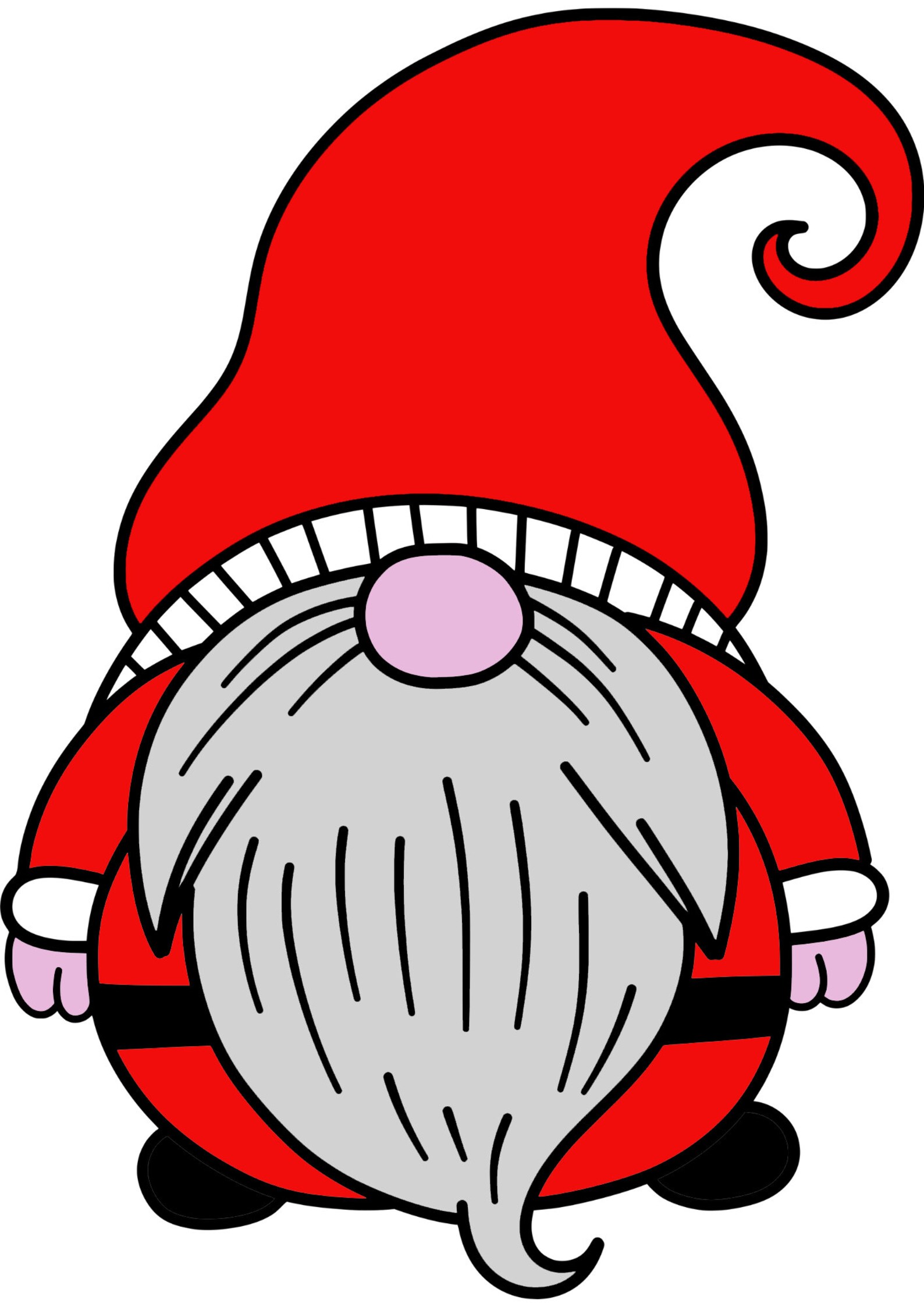 Christmas Gonk Colouring Book Christmas Gnome PDF Instant | Etsy