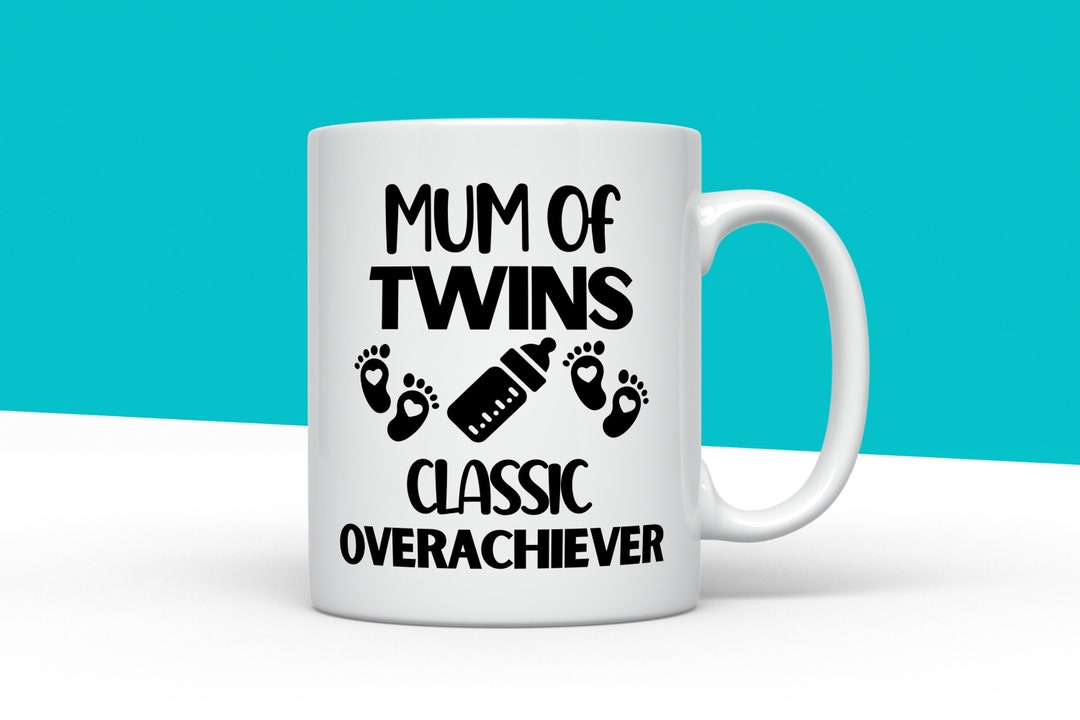 Mum of Twins Mug, Mum of Twins Gift, Twin Mum Mug, Funny Twins Mug ...