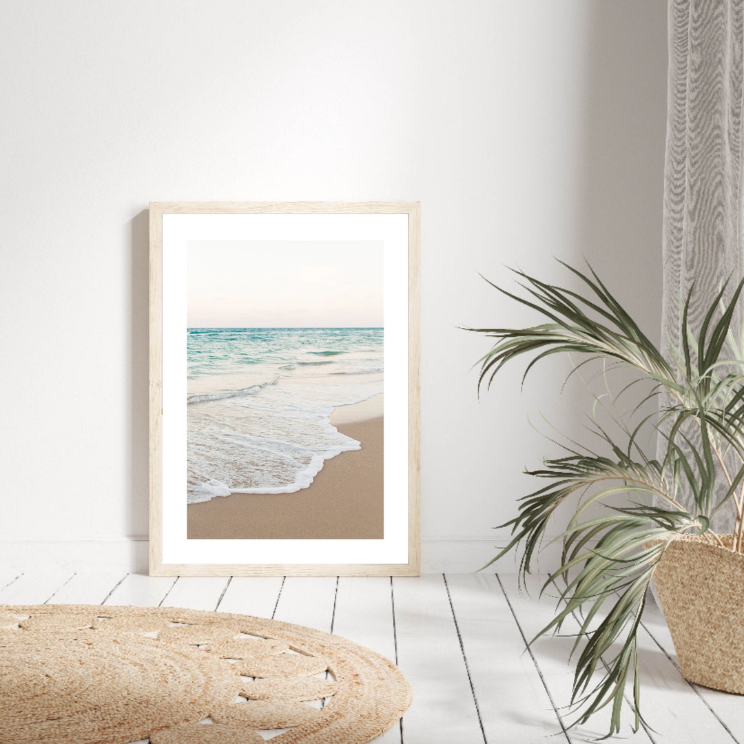 Calming Sea Poster Coastal Wall Art Beach Prints Nature Wall Art Modern ...