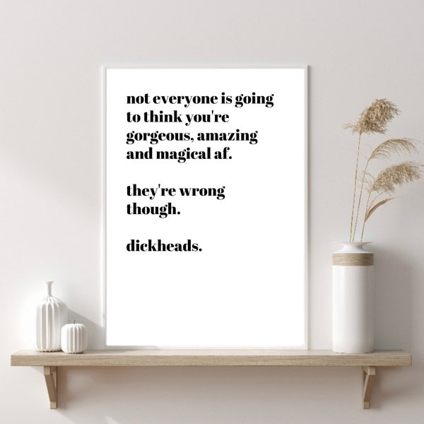 Funny Quote Prints - Etsy