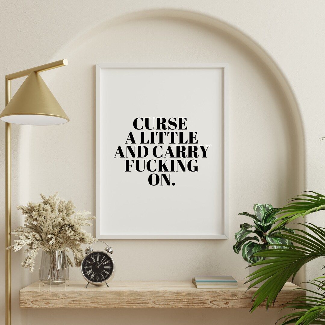 Typography Poster, Quote Text Poster, Fun Quotes, Modern Print, Posters ...
