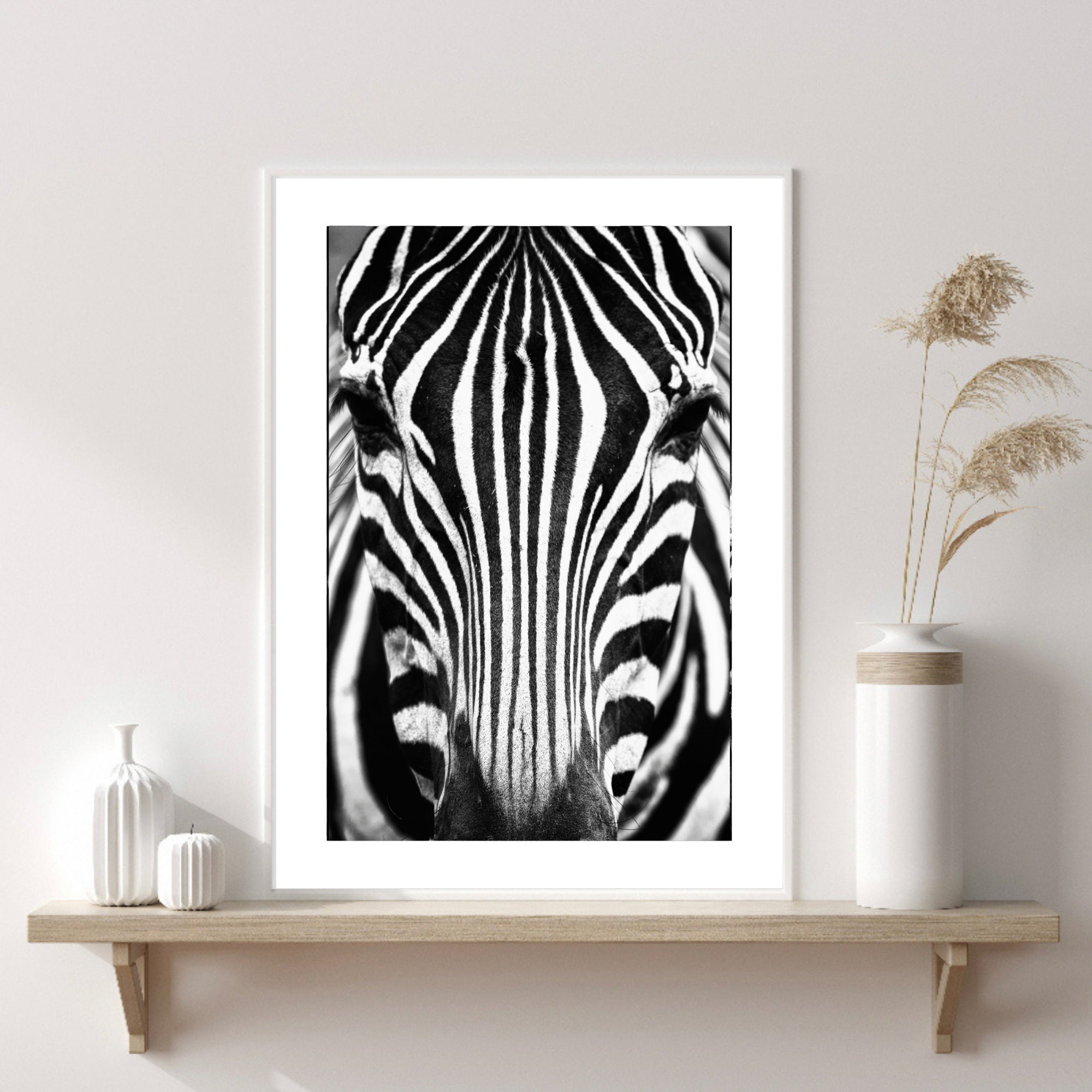 Zebra Print, Zebra Safari Print, Fashion Wall Art, Stylish Wall Art ...