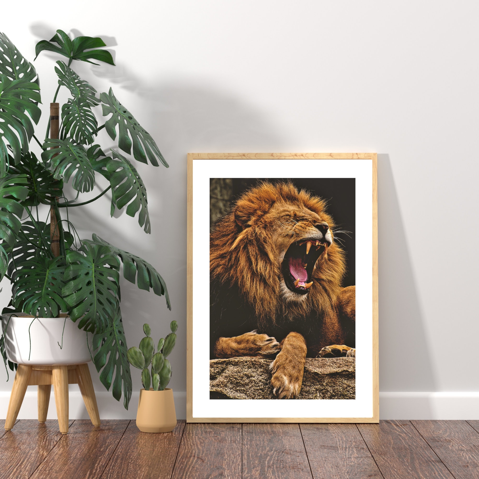 Lion Print Lion Poster Safari Prints Safari Posters Lion - Etsy