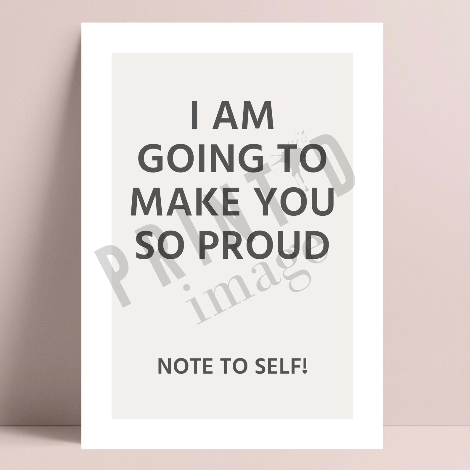 Motivational Wall Decor I Am Going to Make You so Proud - Etsy