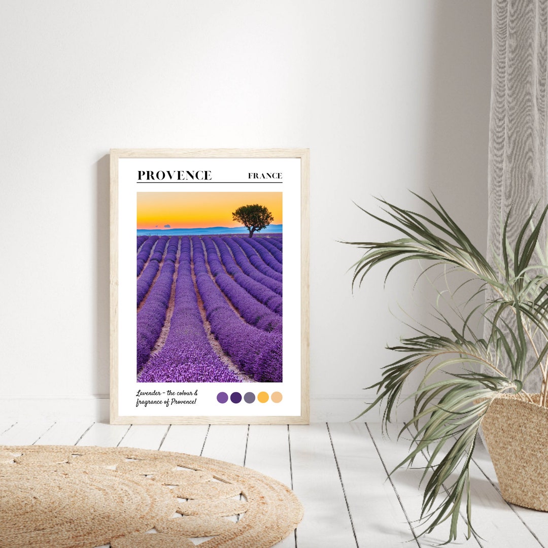 Provence Print, France Travel Poster, France Travel Print, Provence ...