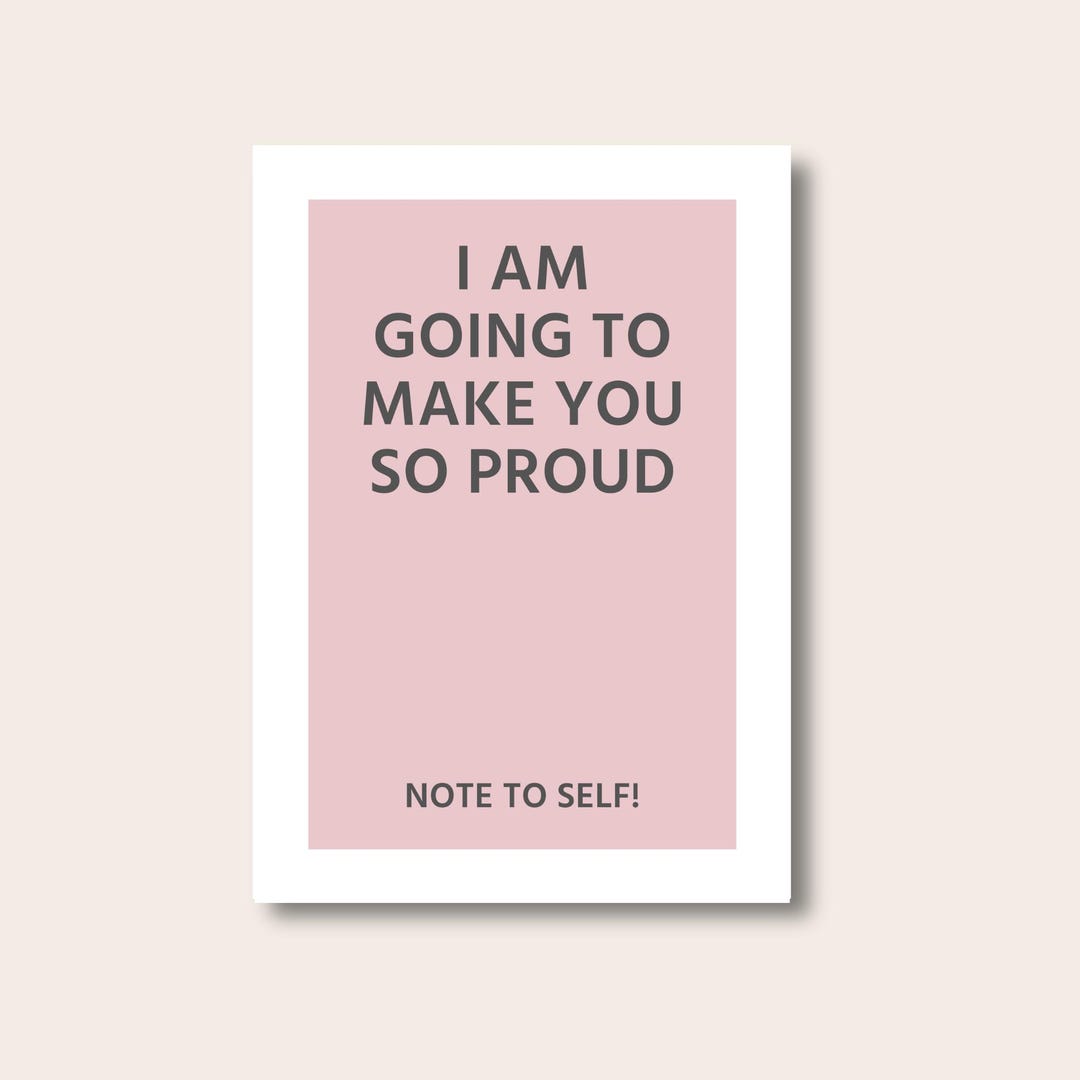 Motivational Wall Decor, I Am Going to Make You so Proud Print ...