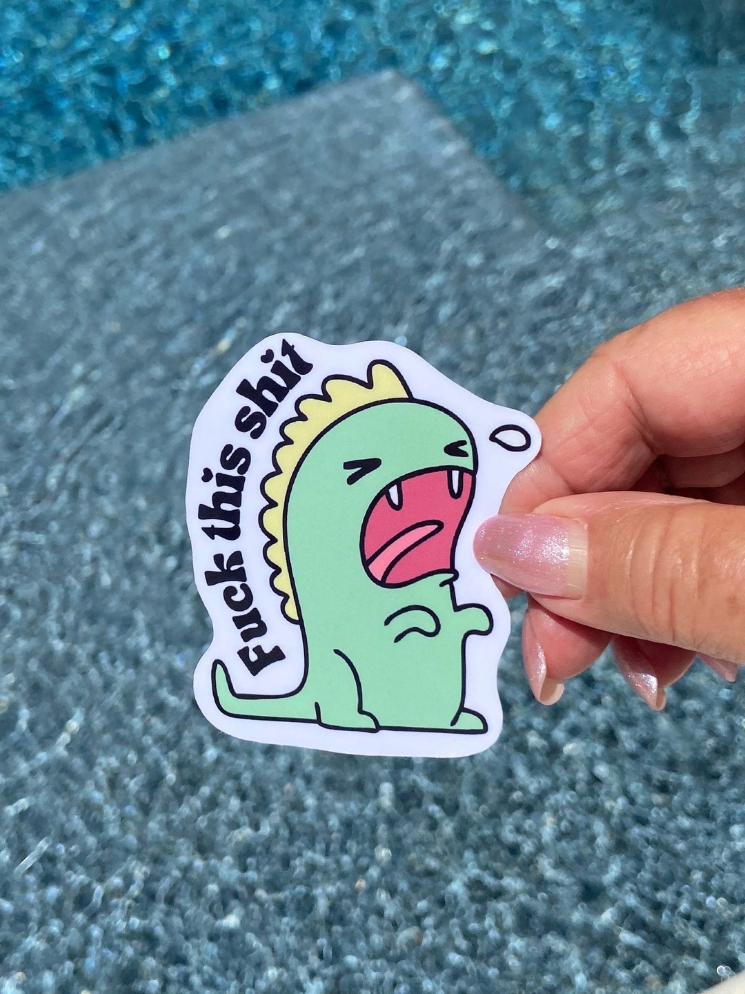 Dinosaur Sticker T-rex Sticker Laptop Stickers Funny - Etsy