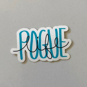 Pogue Life Sticker, OBX Life Sticker, Outerbanks Vinyl Quote Sticker ...