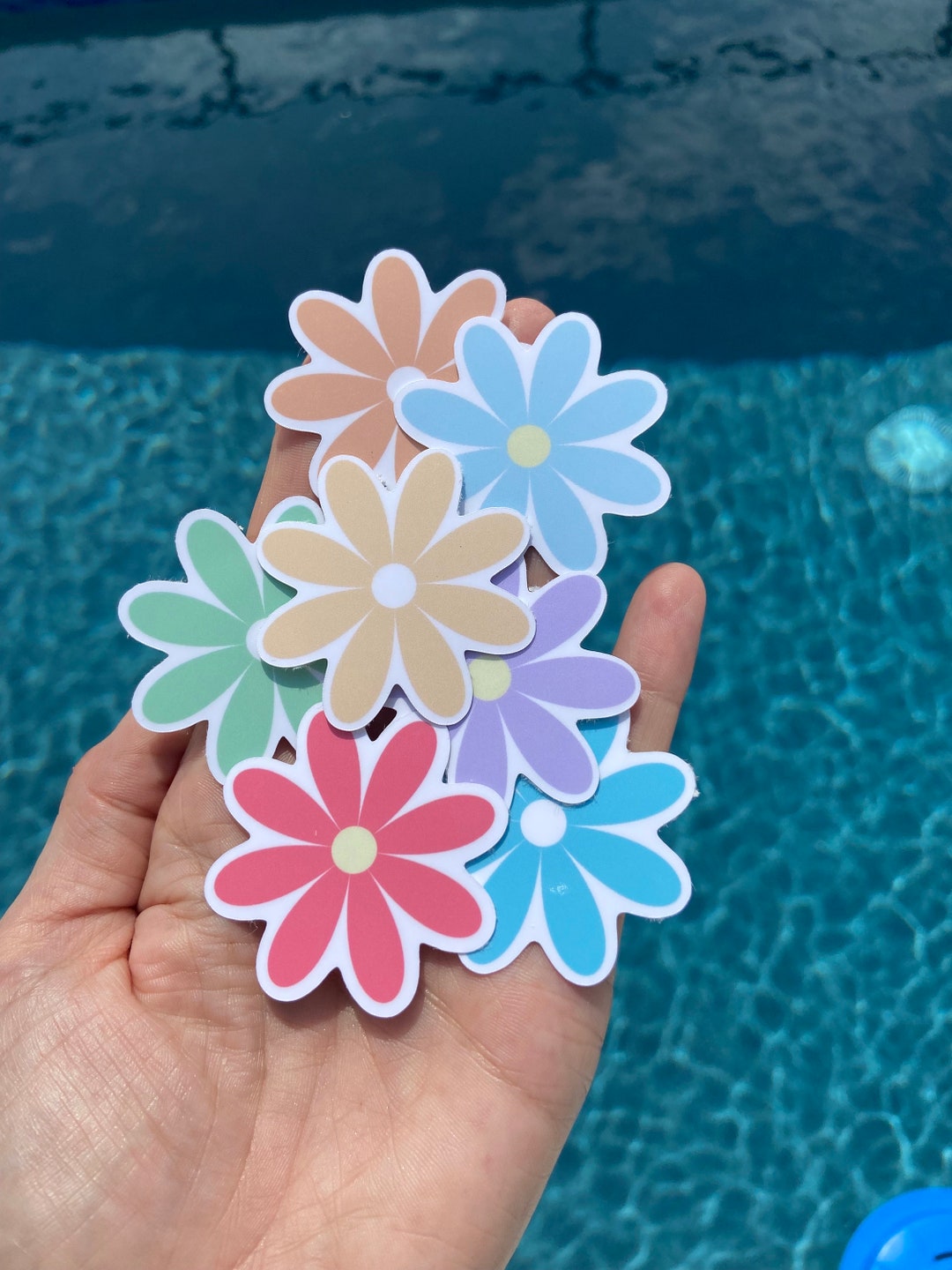 Mini Flowers Sticker Pack Laptop Stickers Aesthetic Stickers ...