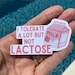 Lactose Intolerant Laptop Stickers, Funny Stickers, Sarcasm Laptop ...